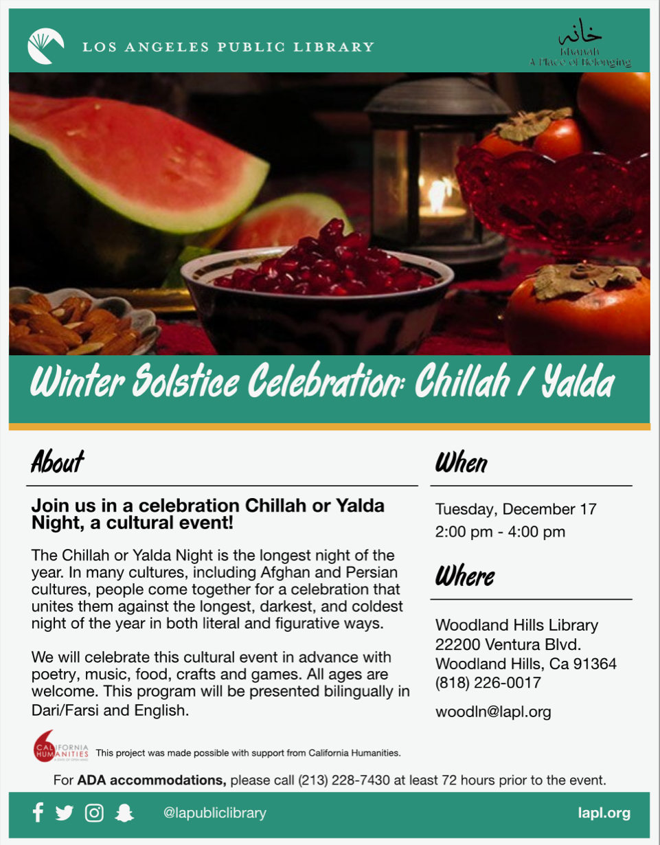 Library Innovation Lab: Holiday Events Across California - California ...
